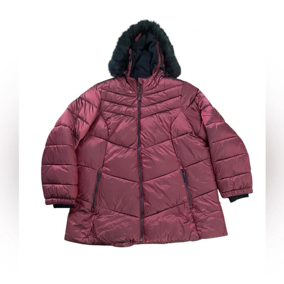 ZeroXposur | Jackets & Coats | Zeroxposur Iridescence Dark Cherry ...